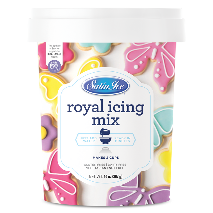 Satin Ice Royal Icing Mix 14 oz – The Baking Depot